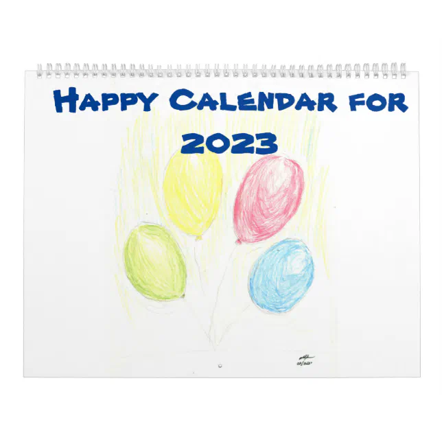 Happy Calendar for 2023 | Zazzle