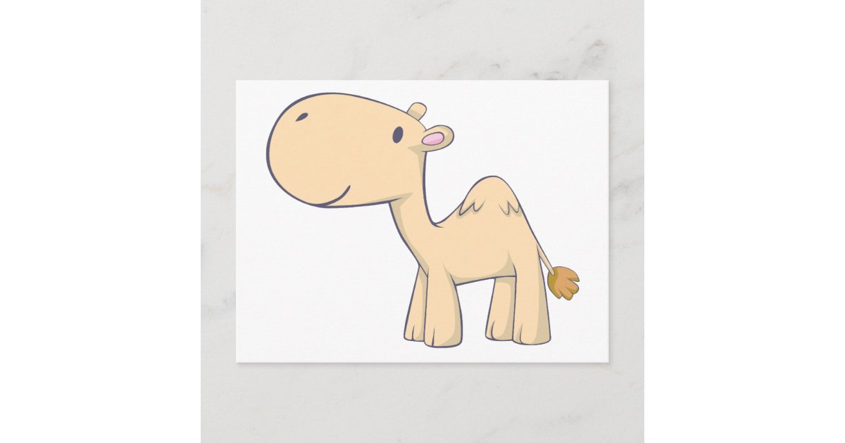 Happy Camel Postcard | Zazzle