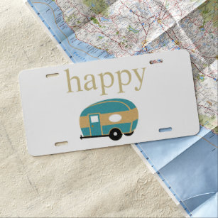 Camper License Plates | Zazzle