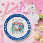 Happy Camper, Personalized Camping Plates | Zazzle
