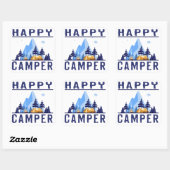 Happy Camper Stickers | Zazzle