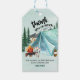 Happy Camper Thank You Camping Tent Gift Tags | Zazzle