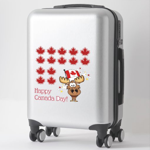 Happy Canada Day Sticker | Zazzle