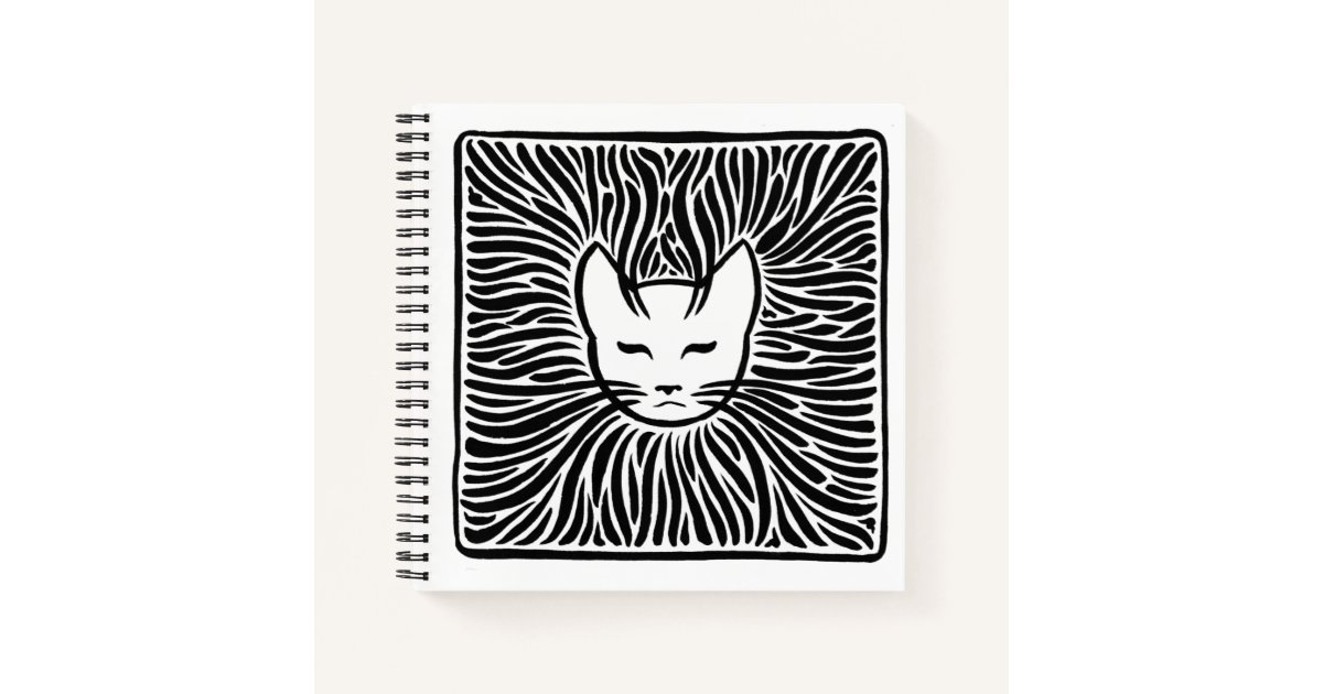 Happy Cat Notebook | Zazzle