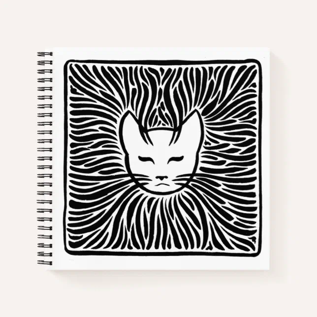 Happy Cat Notebook | Zazzle