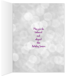 Happy Chakras Holiday Christmas Card | Zazzle