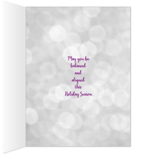 Happy Chakras Holiday Christmas Card | Zazzle