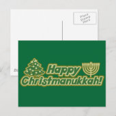 Happy Christmas hanukkah Kwanzaa Holiday Postcard | Zazzle