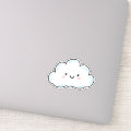 Happy Cloud Sticker | Zazzle
