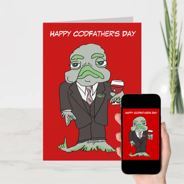 Happy Codfathers Day Greeting Card | Zazzle