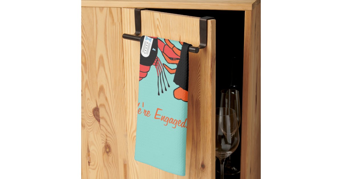 Happy Couple Crawfish Boil Party Towel | Zazzle