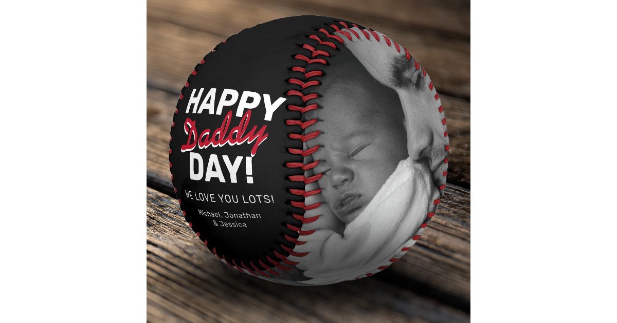 Happy Daddy Day | Cool Father's Day Gift Baseball | Zazzle