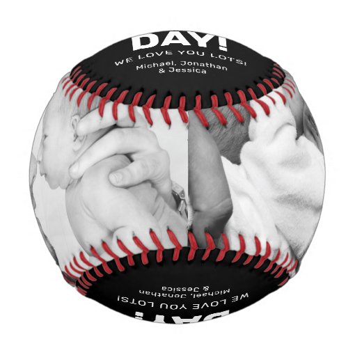 Happy Daddy Day | Cool Father's Day Gift Baseball | Zazzle