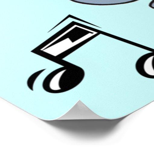 Happy Dancing Cat, Music Poster | Zazzle