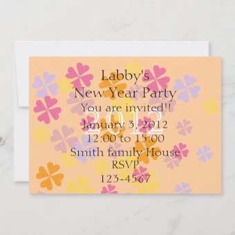 Happy Dancing Labrador Trio Cartoon New Year Invitation | Zazzle