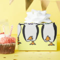 Happy Dancing Penguins Birthday Party Wrapping Paper | Zazzle