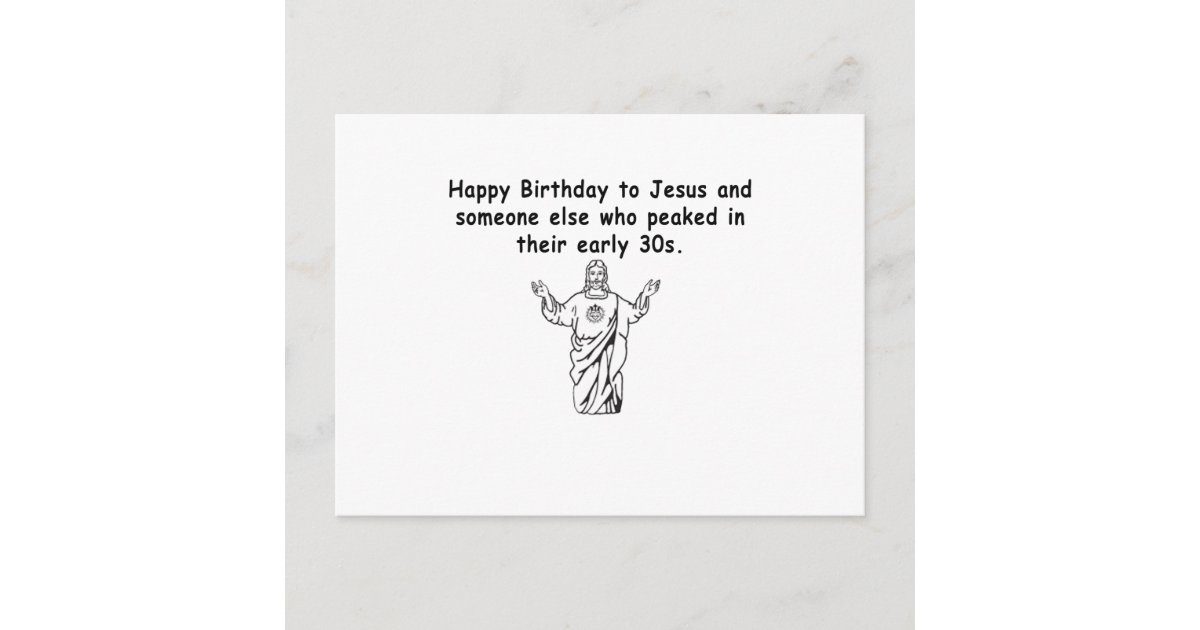 Happy December Birthday 30 something Postcard | Zazzle