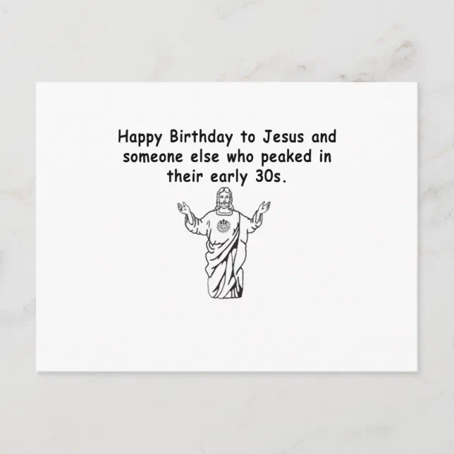 Happy December Birthday 30 something Postcard | Zazzle