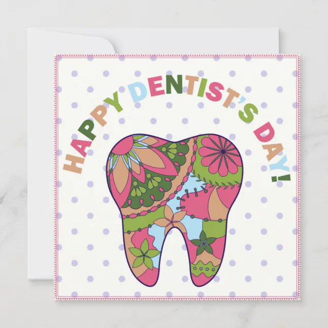 Happy dentists day card | Zazzle