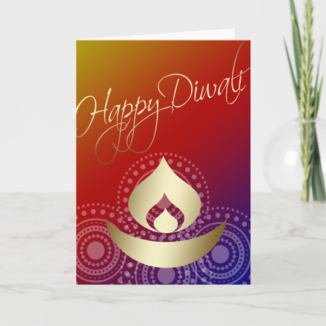 Happy Diwali Card | Zazzle