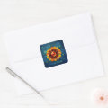 Happy Diwali Classic Square Sticker | Zazzle