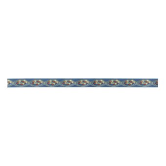 Happy Diwali Ganesha Rangoli - Diwali Ribbon | Zazzle