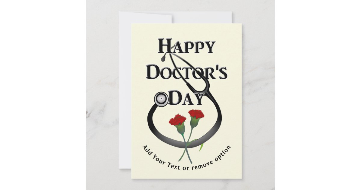 Happy Doctor's Day Holiday Card | Zazzle