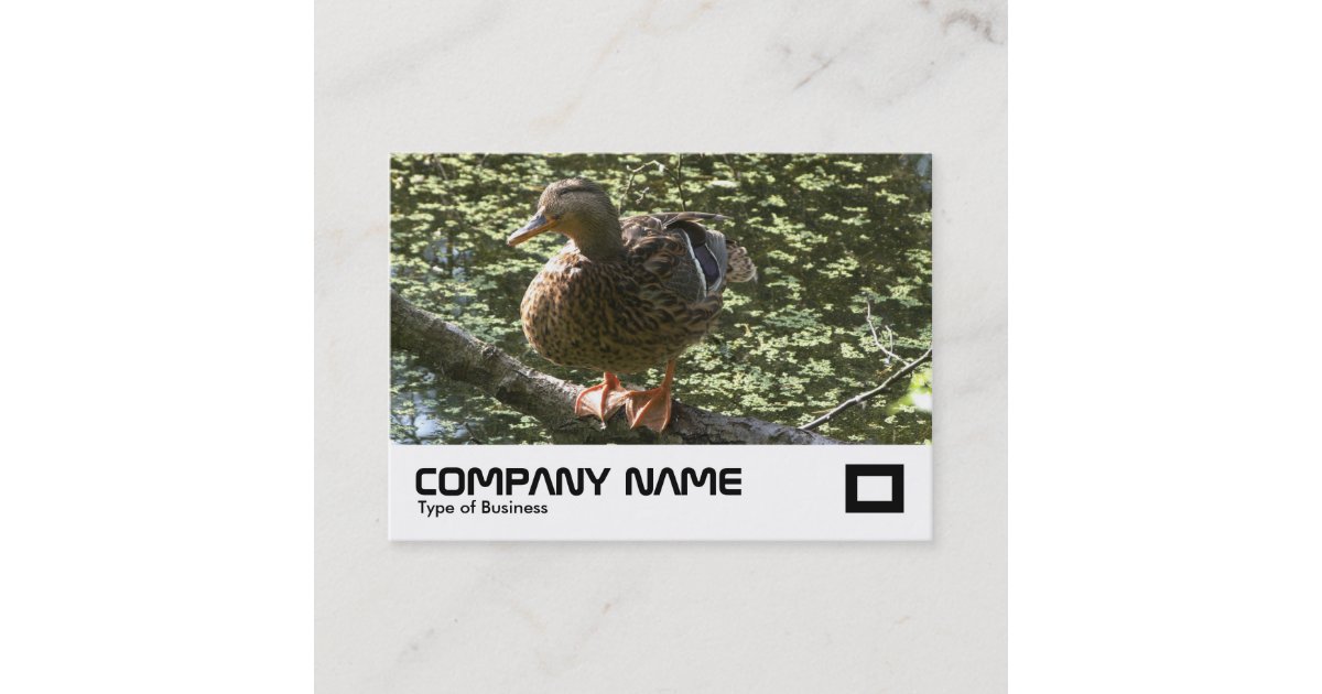 Happy Duck Business Card | Zazzle