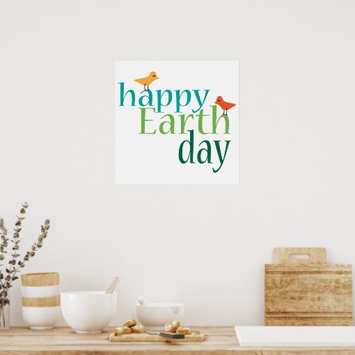 Happy Earth Day Poster | Zazzle