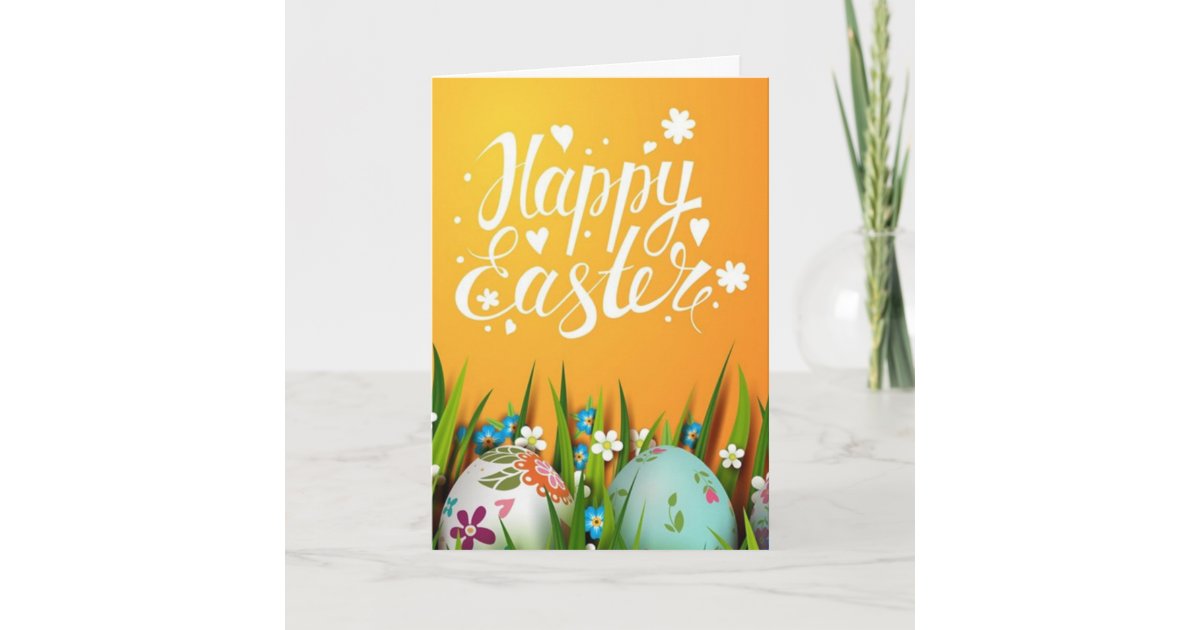 HAPPY ****EASTER**** AND HAPPY ***SPRING*** HOLIDAY CARD | Zazzle