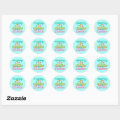 Happy Easter Beautiful Religious Flowers Crosses Classic Round Sticker ...