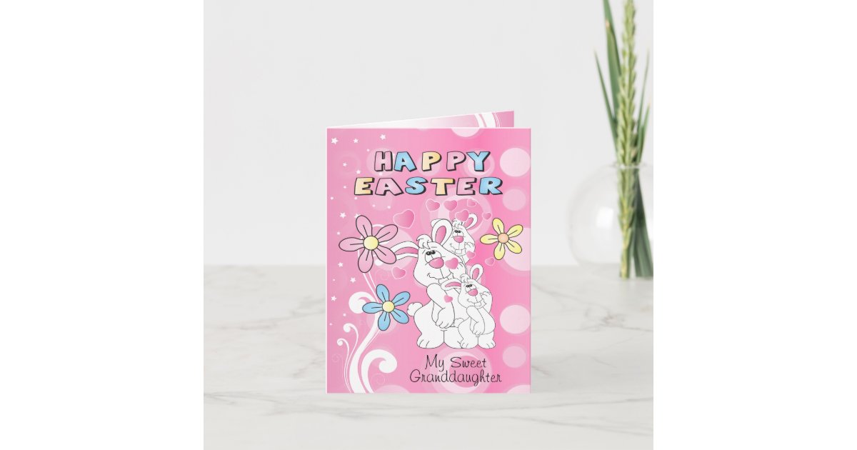 Happy Easter Bunny Fun Holiday Card | Zazzle