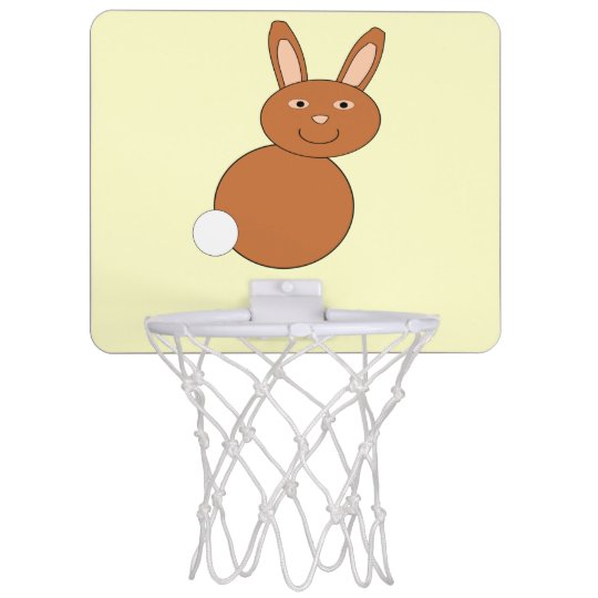 Happy Easter Bunny Mini Basketball Hoop | Zazzle.com