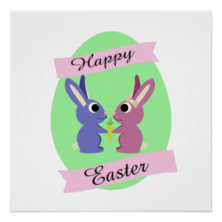 Happy Easter Posters | Zazzle