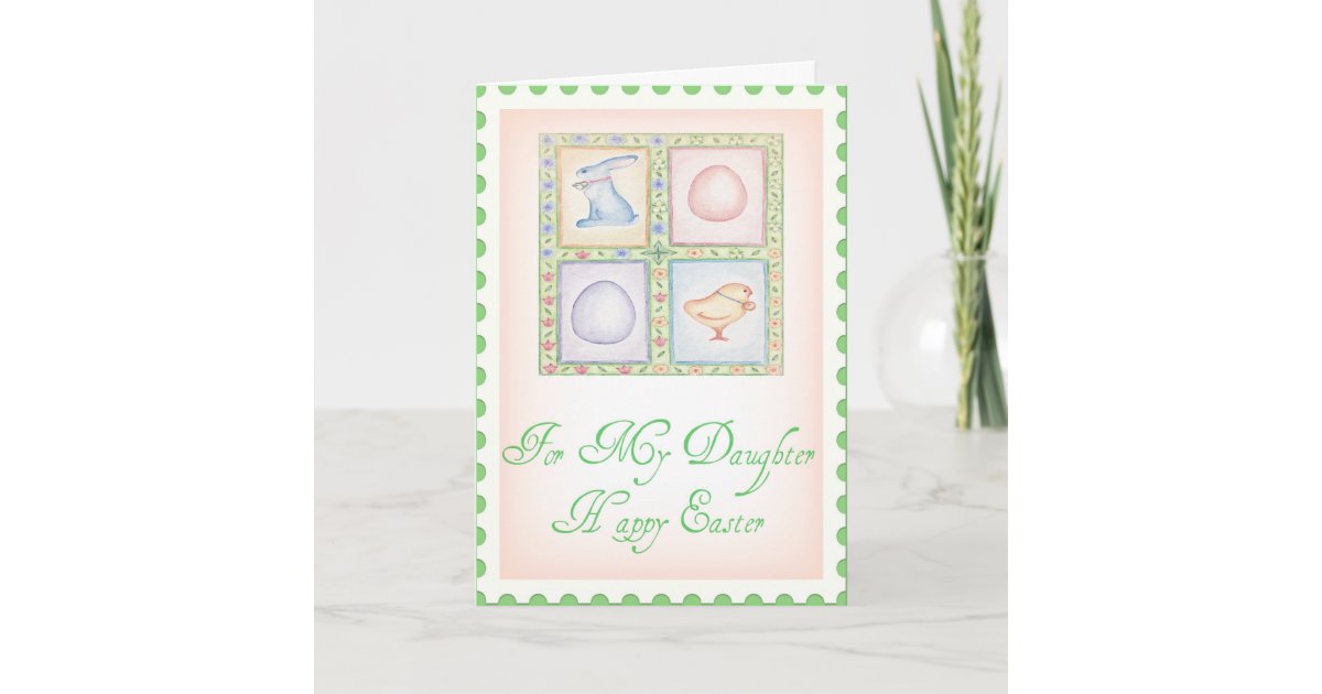 Happy Easter Daughter Card | Zazzle