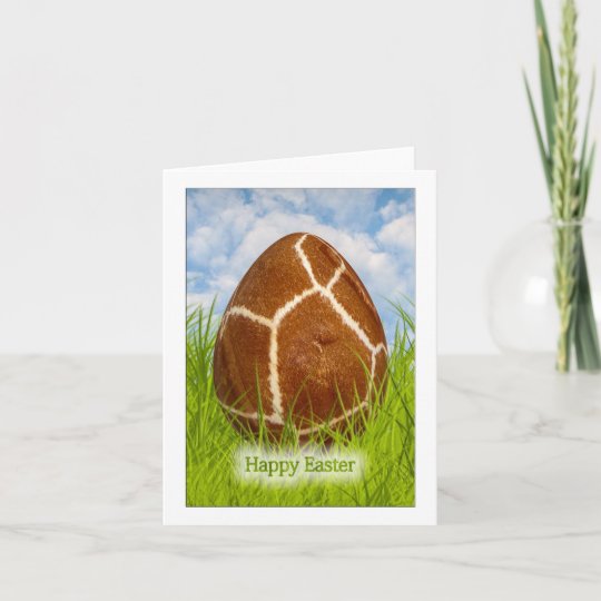 Happy Easter - Easter Egg - Giraffe Skin Photo Holiday Card | Zazzle.com