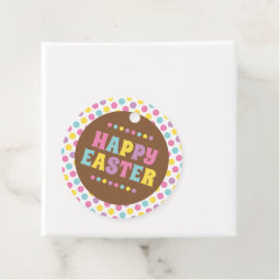 Happy Easter Gift or Favor Tag | Zazzle