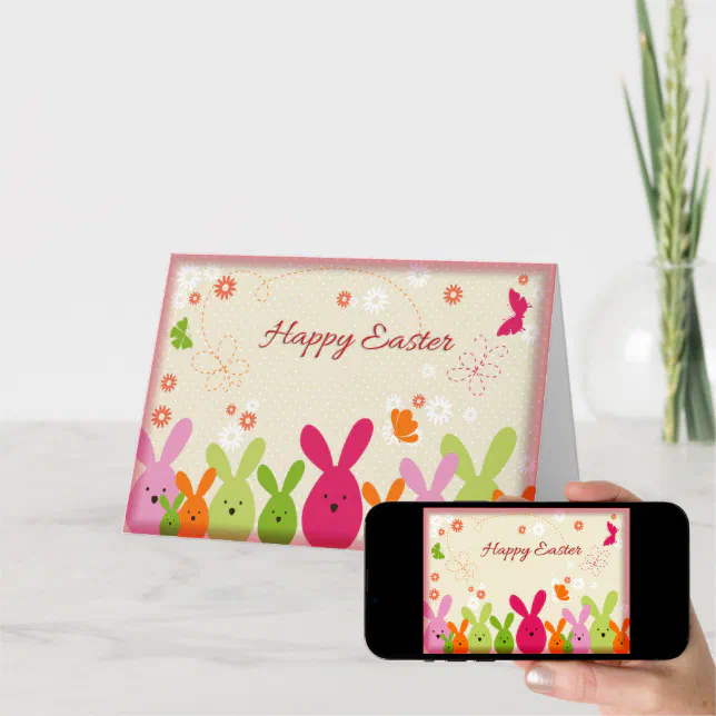 Happy Easter Greeting Card | Zazzle