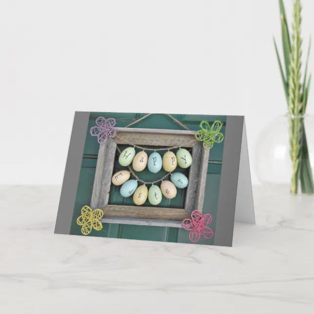***HAPPY EASTER HAPPY SPRING*** HOLIDAY CARD | Zazzle