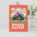 Happy Easter Monster Truck Adventure Card | Zazzle