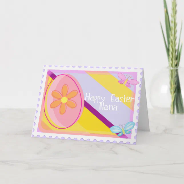 Happy Easter Nana Card | Zazzle