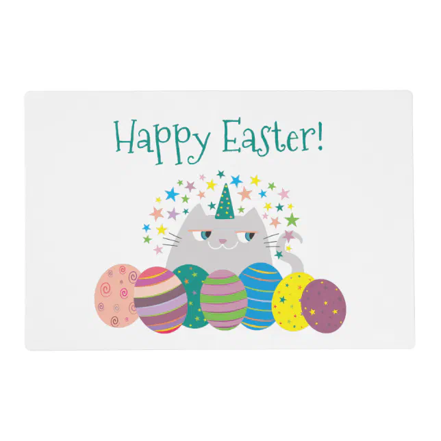 Happy Easter Placemat | Zazzle