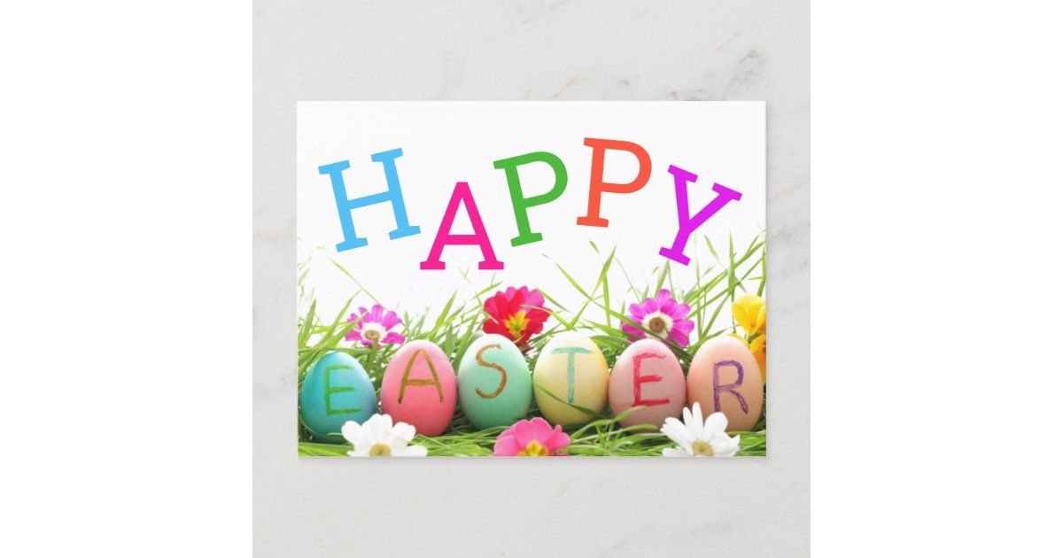 Happy Easter Postcard | Zazzle