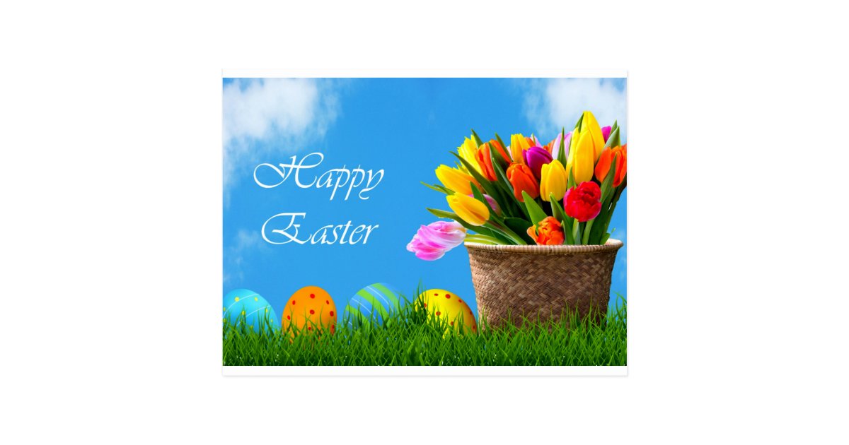Happy Easter Postcard | Zazzle.com