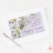 Happy Easter Rectangular Sticker | Zazzle