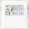 Happy Easter Rectangular Sticker | Zazzle