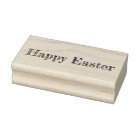 Happy easter rubber stamp | Zazzle