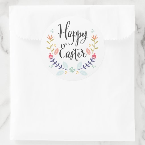 Happy Easter Stickers | Zazzle