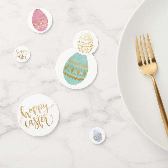 Happy Easter Table Confetti | Zazzle.com