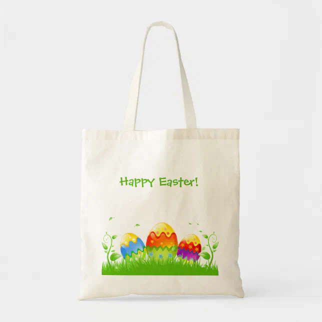 Happy Easter Tote Bag | Zazzle